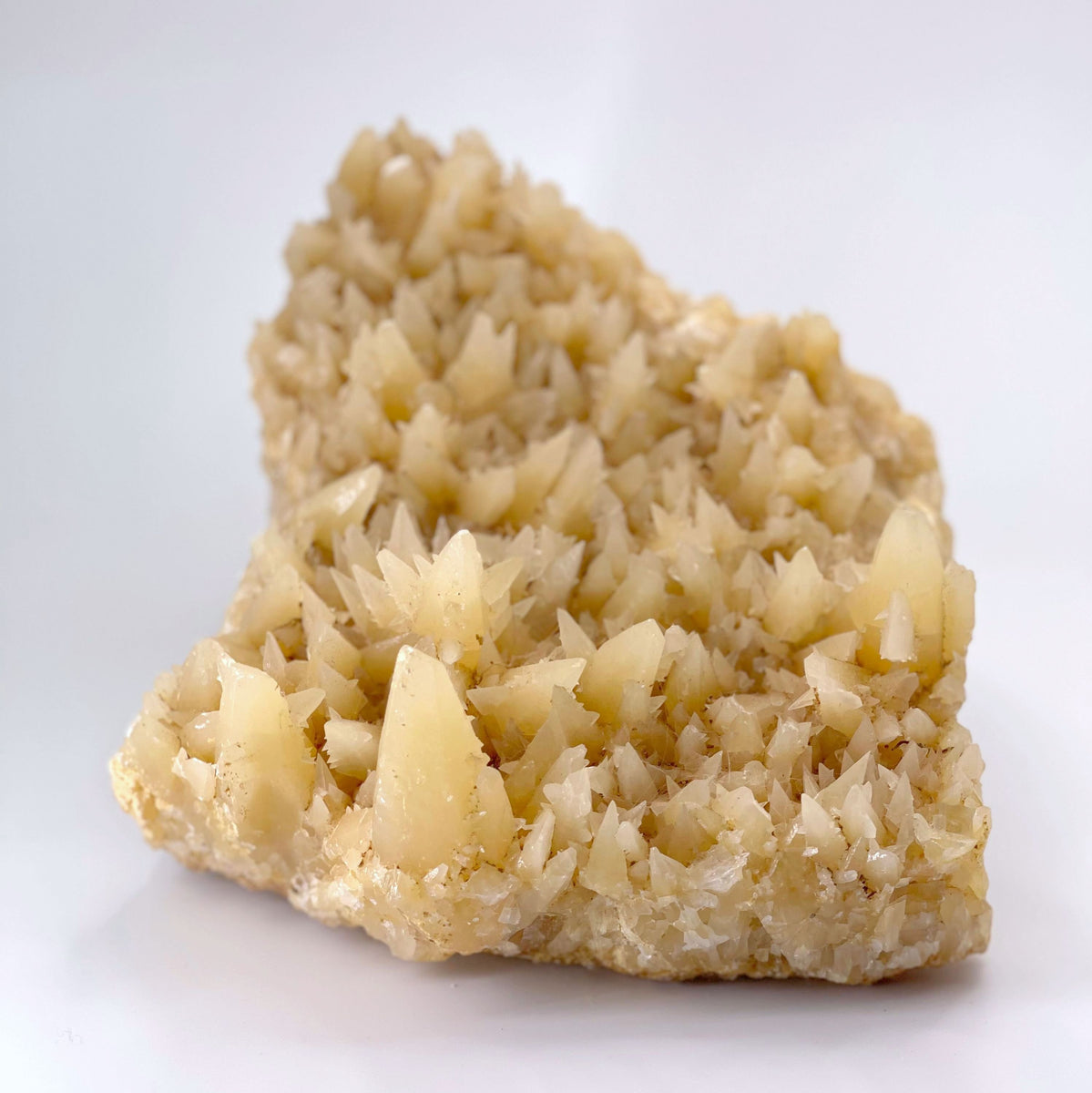 Dogtooth Spar Calcite Crystal Cluster – Mystical Moons