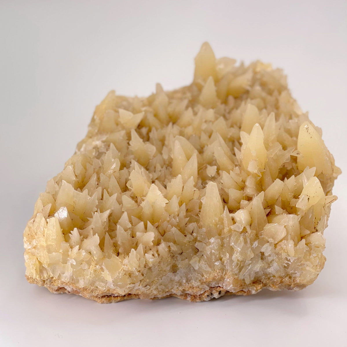 Dogtooth Spar Calcite Crystal Cluster – Mystical Moons