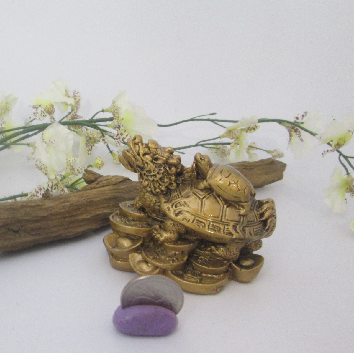 Lucky Money Dragon Turtle Totem – Mystical Moons